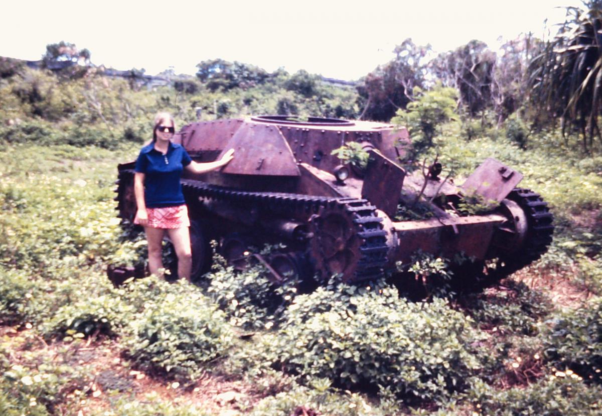 More WWII Colorized Photographs With The TSMG - Thompson Submachine Gun ...