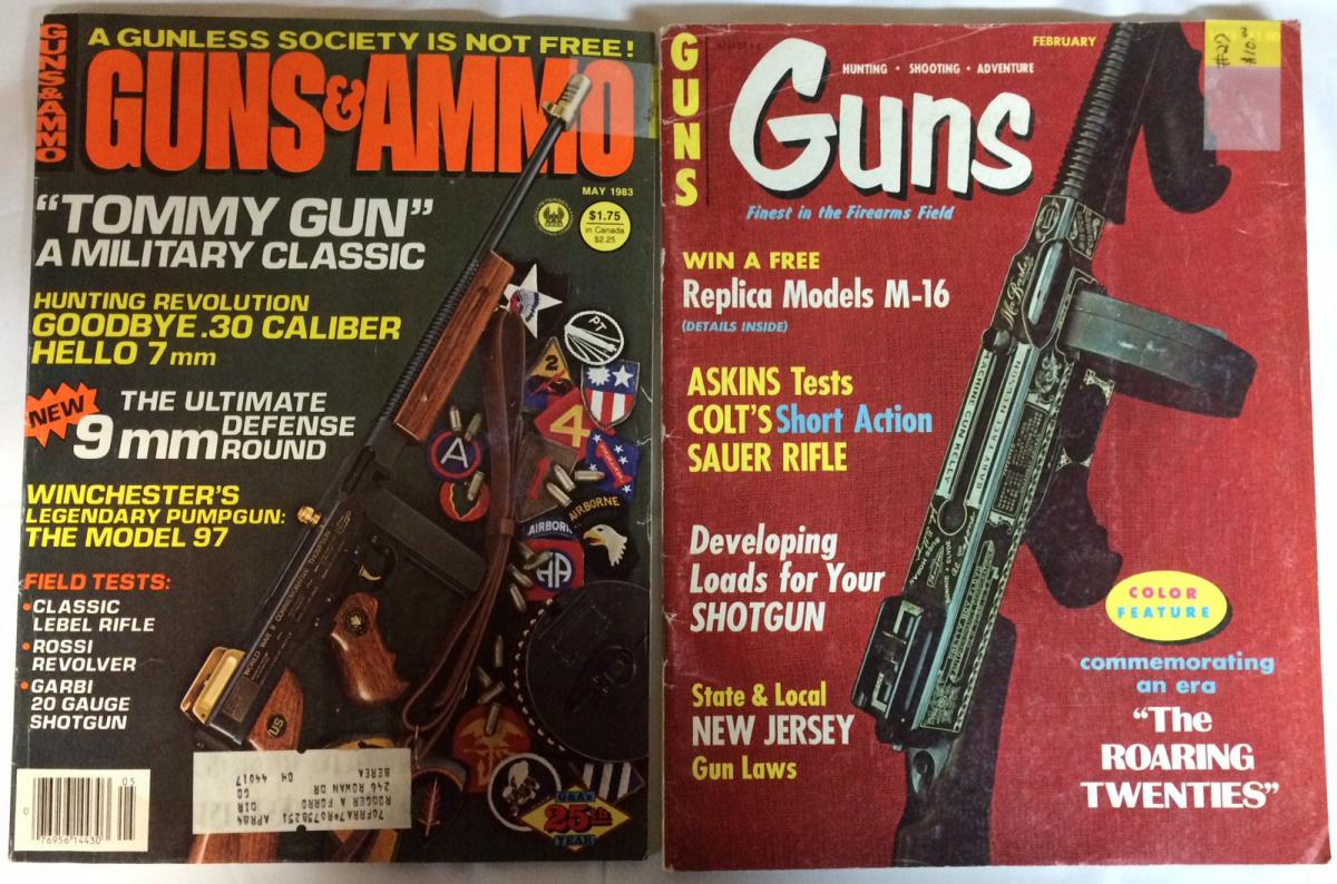 Thompson Paper Items For Sale - Thompson Submachine Gun Message Board ...