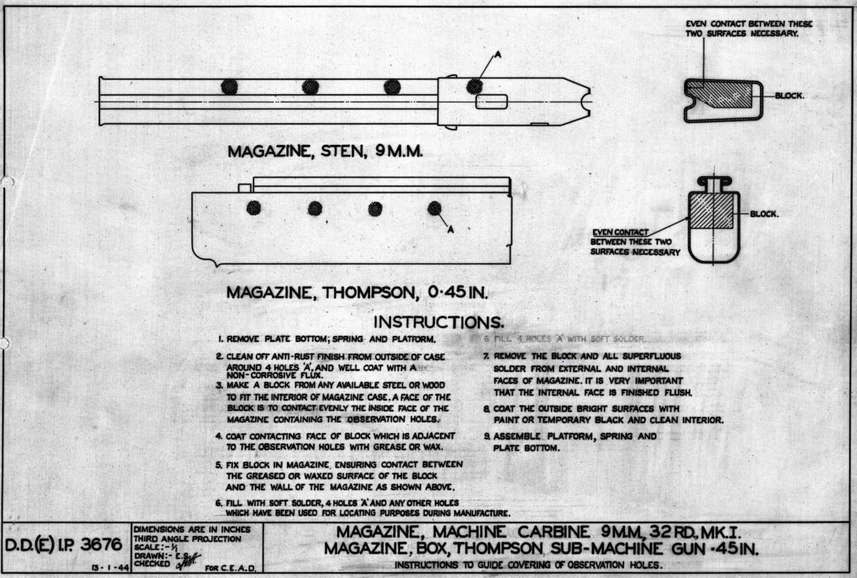 Soldered 30-Round Magazine - Thompson Submachine Gun Message Board ...