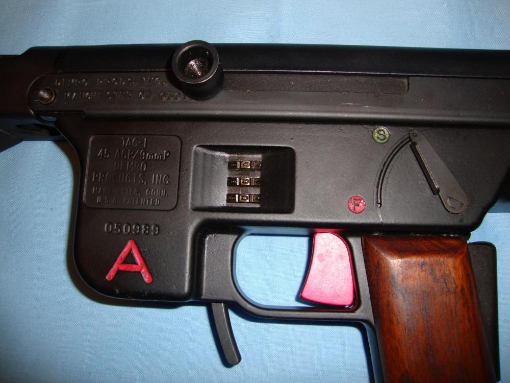 Demro Tac-1A Submachinegun - Class III Forum - MachineGunBoards.com Forums