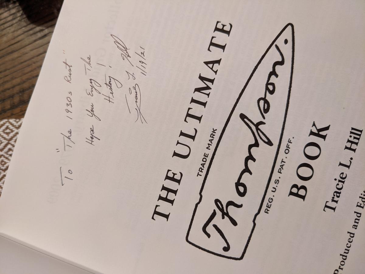 Last of The Ultimate Thompson Books - Thompson Submachine Gun Message ...