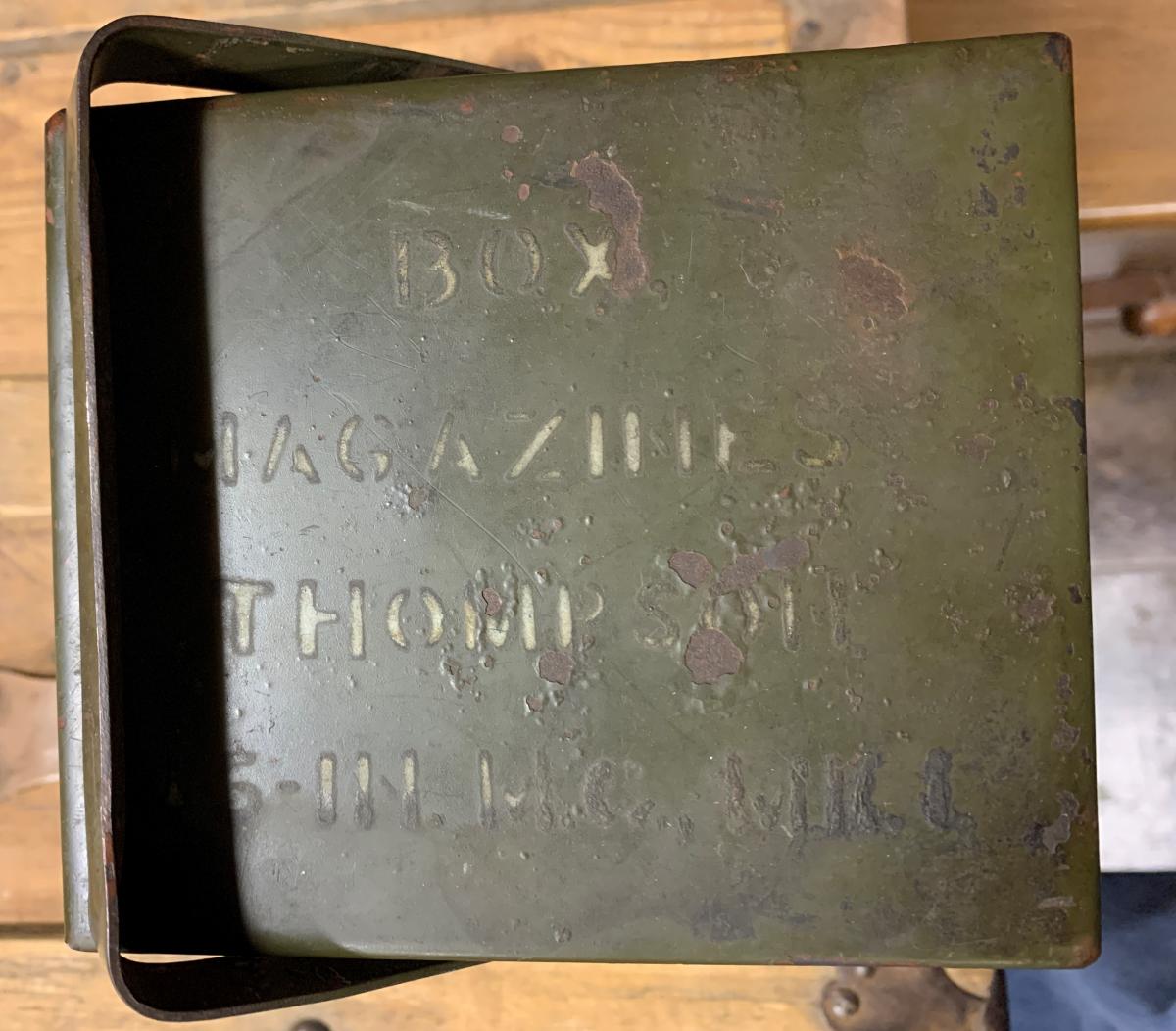 British Thompson mag box for 20rd mags - Thompson Submachine Gun ...