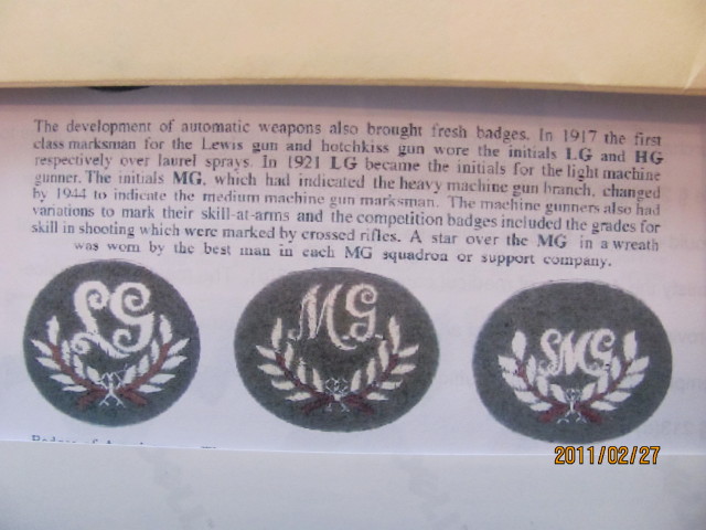 British Cloth Badge For Wwii Smg Soldiers - Thompson Submachine Gun ...