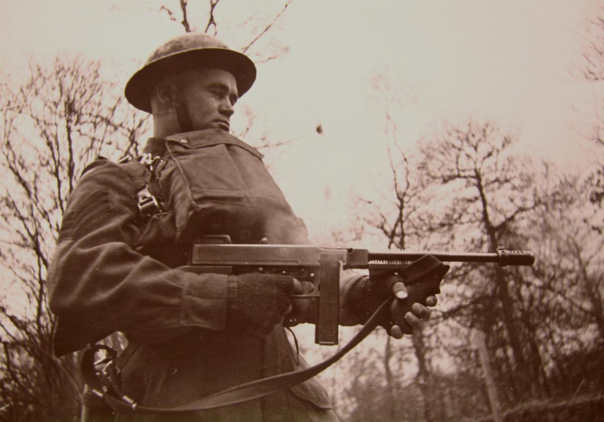 WWII Allied Forces With The TSMG Photographs - Thompson Submachine Gun ...