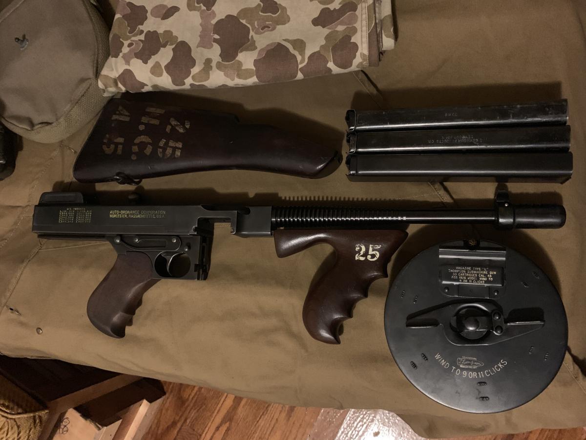 Ravenna armory work done to Tommy - Thompson Semi-Auto Discussion Forum ...