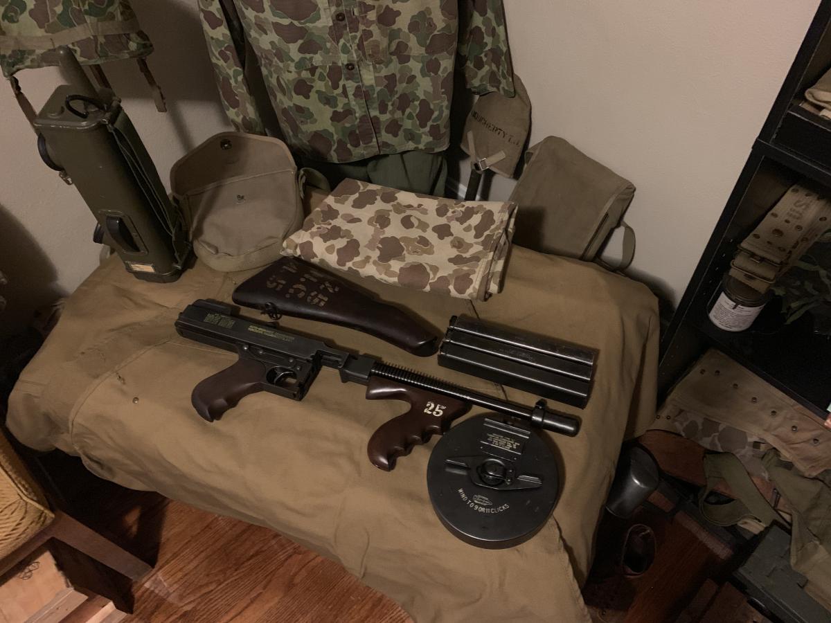 Ravenna armory work done to Tommy - Thompson Semi-Auto Discussion Forum ...