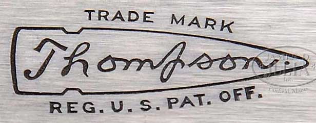 Looking For A Image Of The Thompson Logo - Thompson Submachine Gun ...