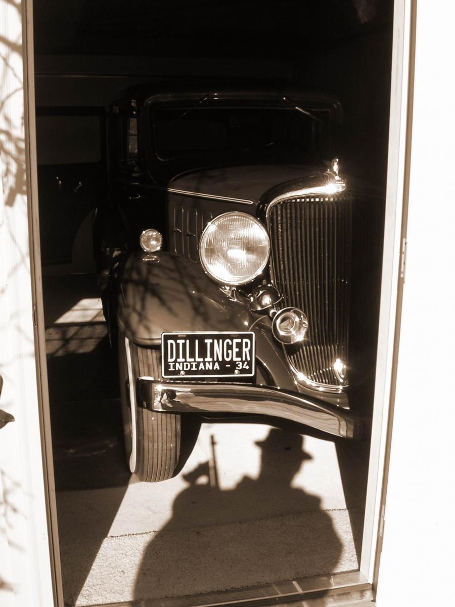 Dillinger's Car At Indianapolis Airport - Gangsters, Outlaws & Lawmen ...