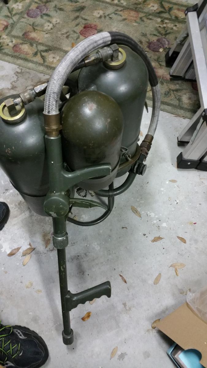 Questions about M3 Portable Riot Control Agent Disperser - Tear Gas ...