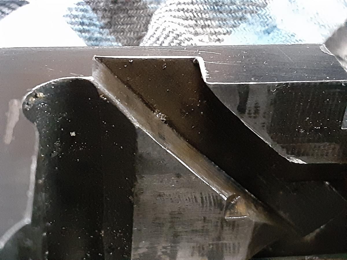 WH Thompson TF series has notches in blish lock slot - Thompson ...