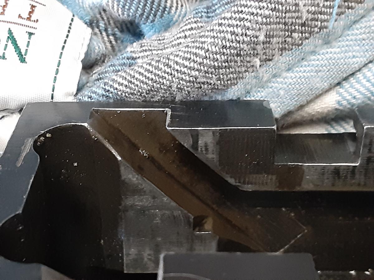 WH Thompson TF series has notches in blish lock slot - Thompson ...