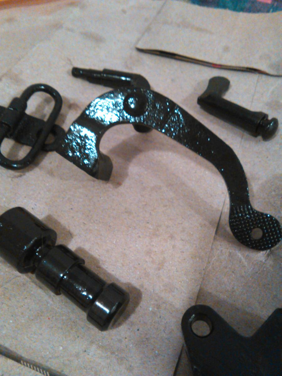 Rusted Thompson M1A1 Restoration - Thompson Submachine Gun Message ...