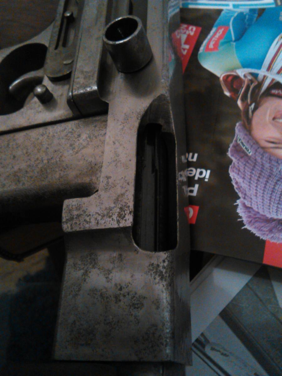 Rusted Thompson M1A1 Restoration - Thompson Submachine Gun Message ...