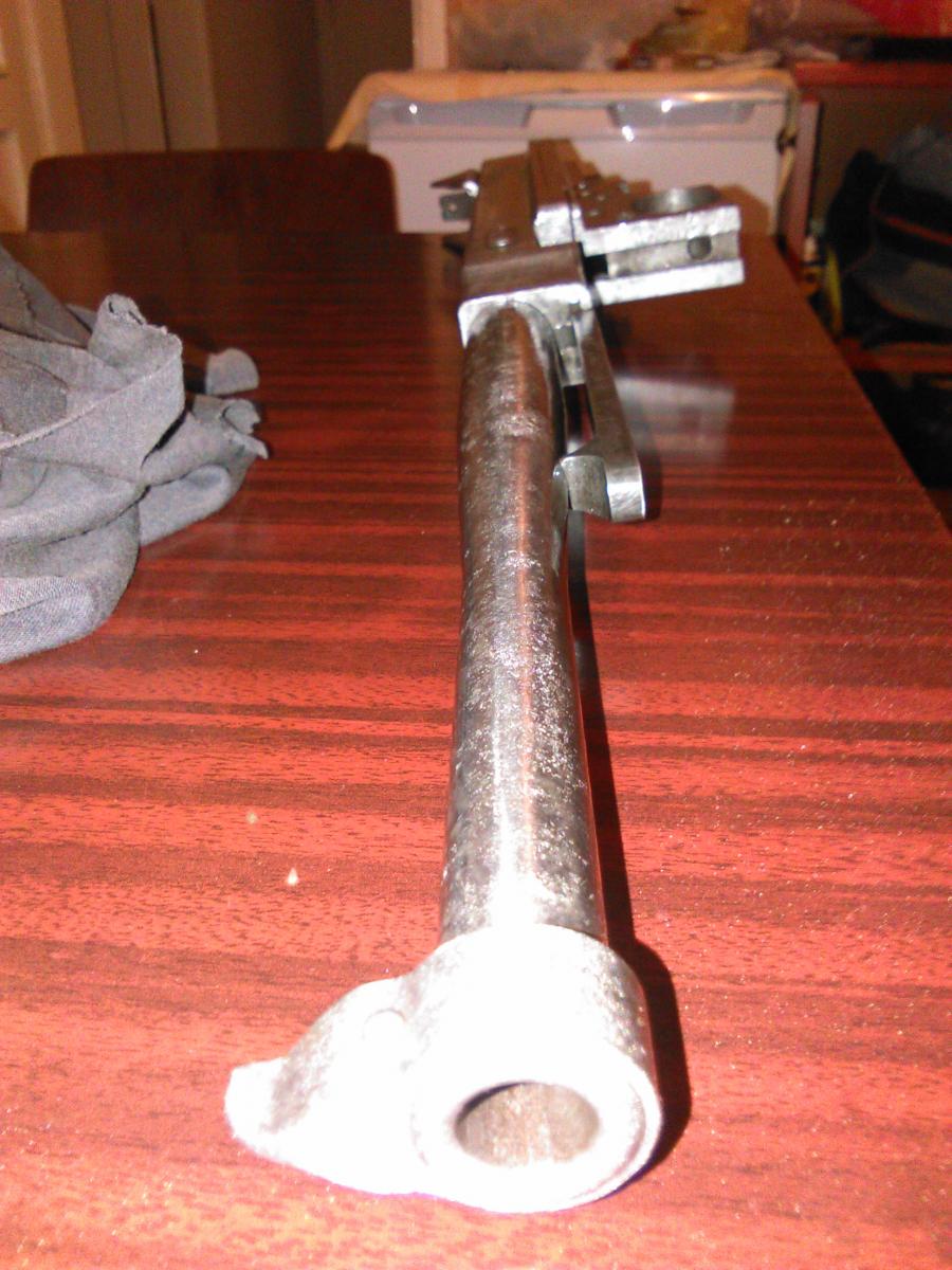 Rusted Thompson M1A1 Restoration - Thompson Submachine Gun Message ...