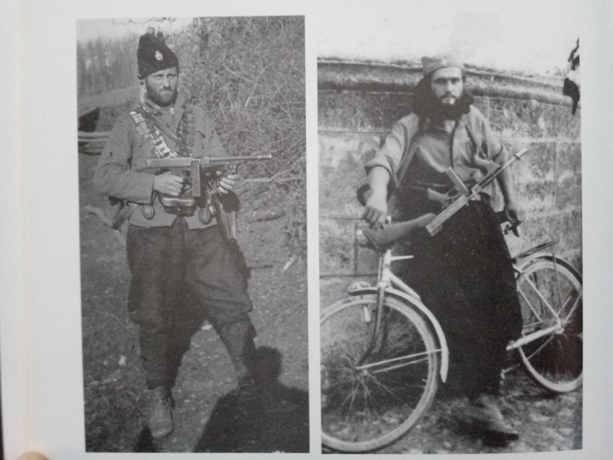 Serbian Chetniks with Model 1921 Thompsons, likely captured from the ...