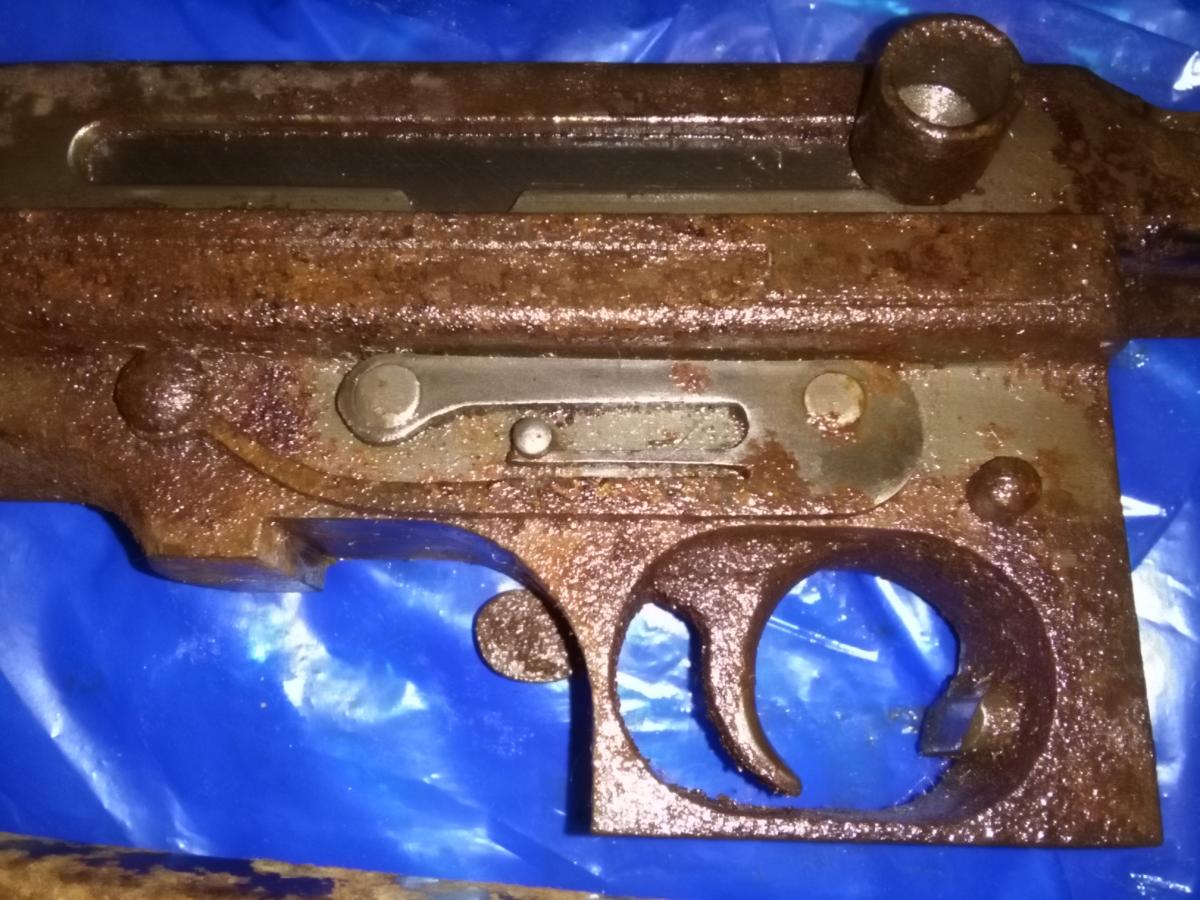 Rusted Thompson M1A1 Restoration - Thompson Submachine Gun Message ...