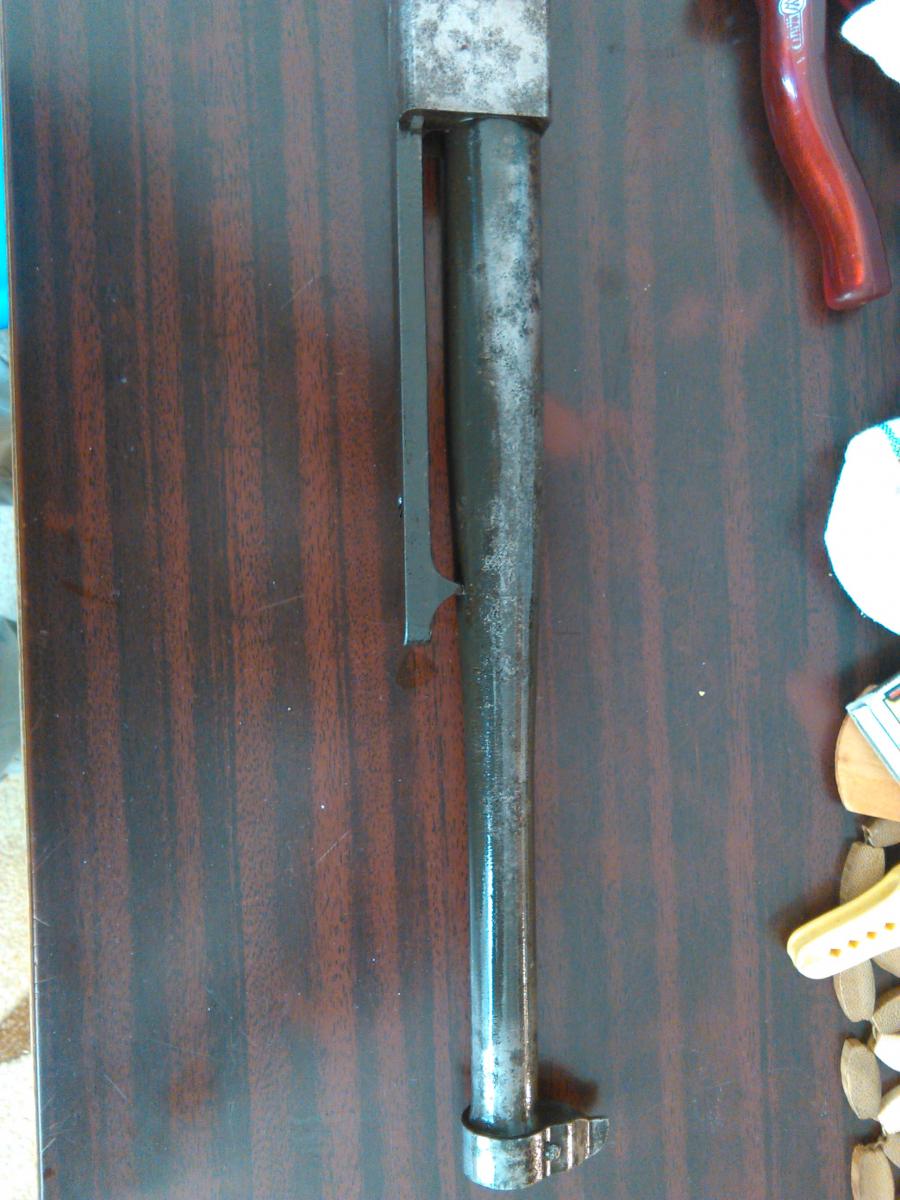 Rusted Thompson M1A1 Restoration - Thompson Submachine Gun Message ...