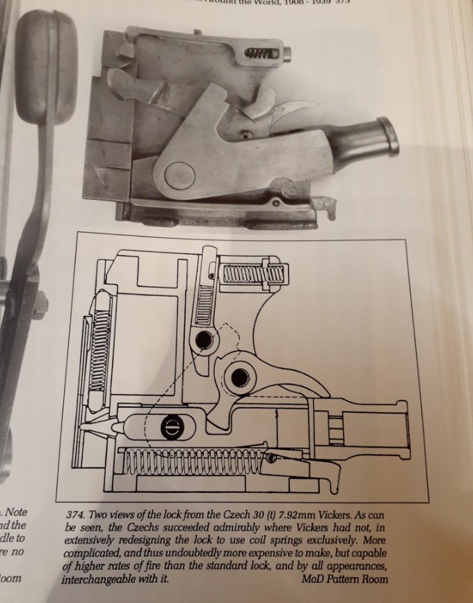 Czech Vickers lock restoration - Maxim, Vickers, & Other Water-Cooled ...