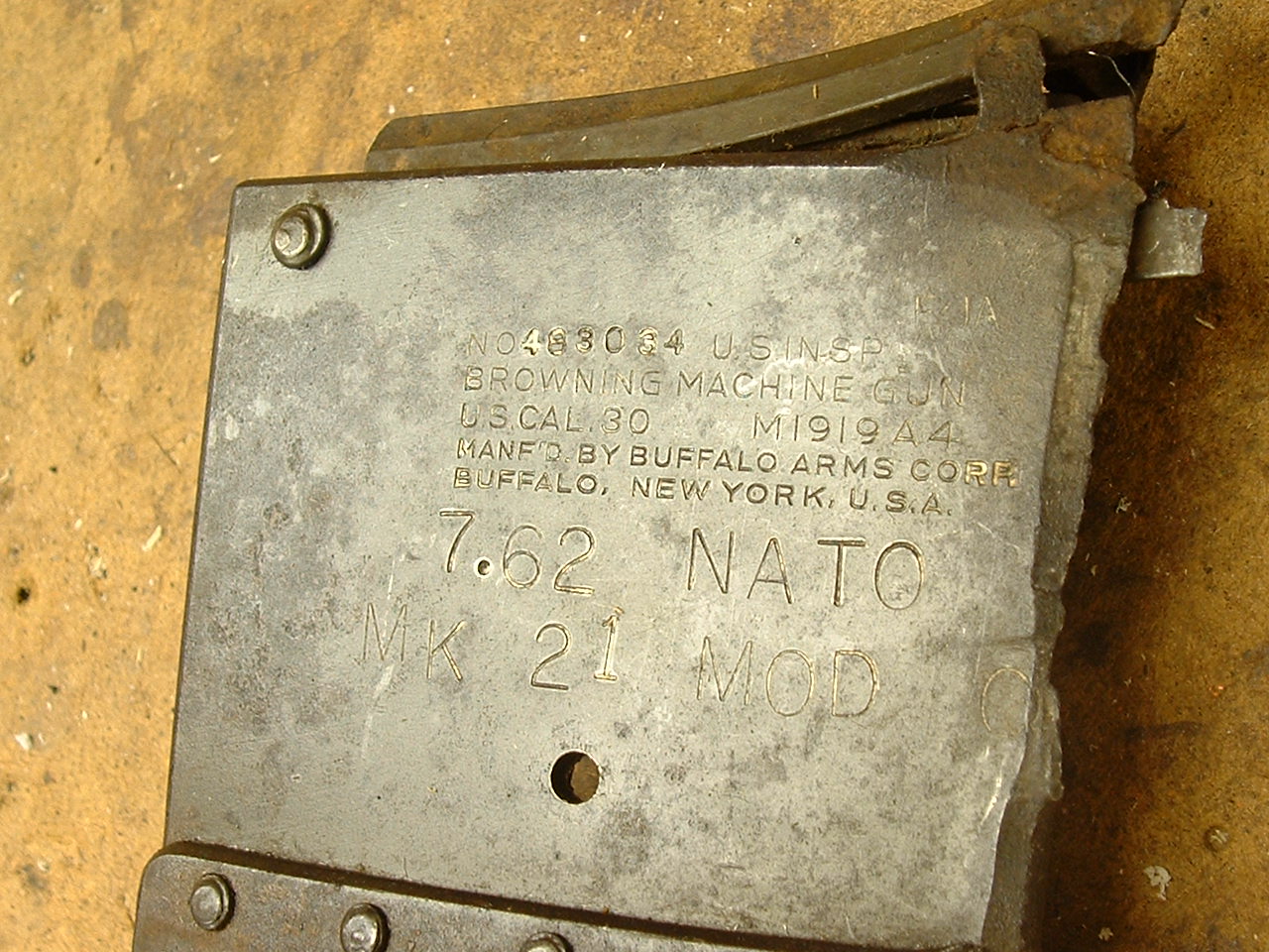 Mk21 Mod0 M1919a4 7.62x51mm W/m13 Links - Browning Message Board (Full ...