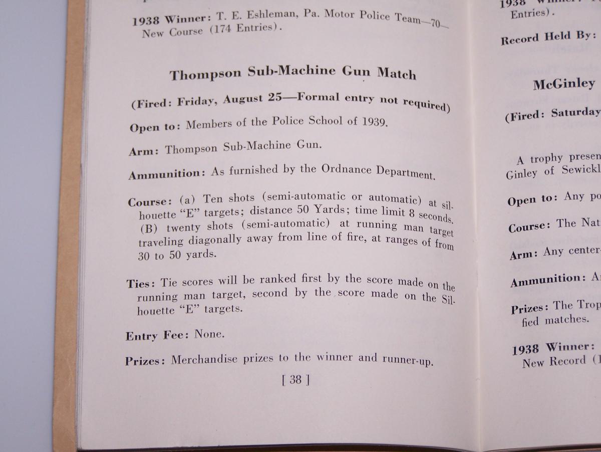 WWII Submachine Gun Marksman Qualifications? - Thompson Submachine Gun ...