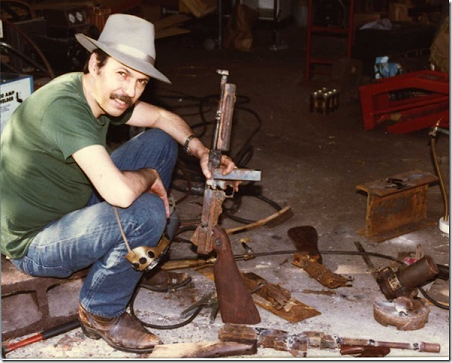 Bill Helmer Welding Thompsons (1979) - Thompson Submachine Gun Message ...