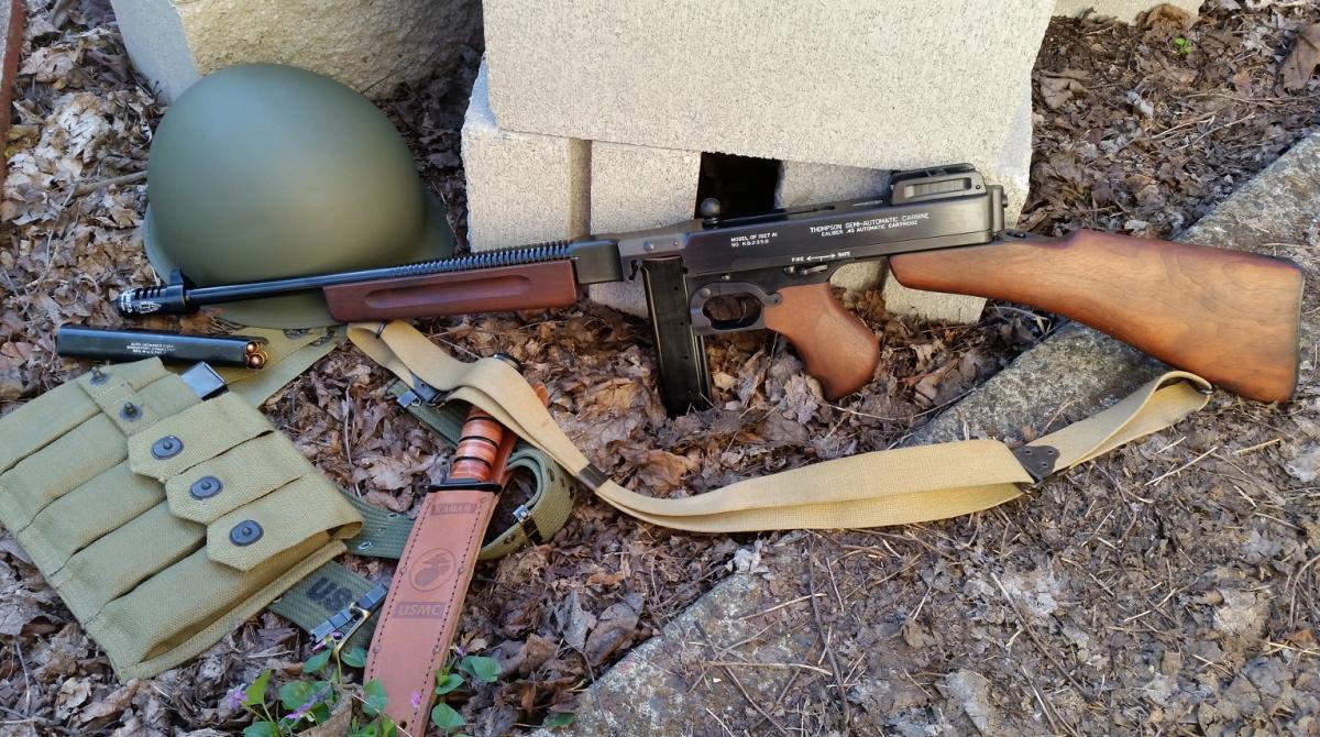 Dan Block (Deerslayer) modified 1927A1 Commando - Thompson Semi-Auto ...