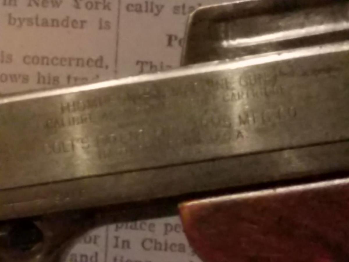 Newly Discovered Colt Thompson Serial Numbers - Gordon's Quest - Page 2 ...