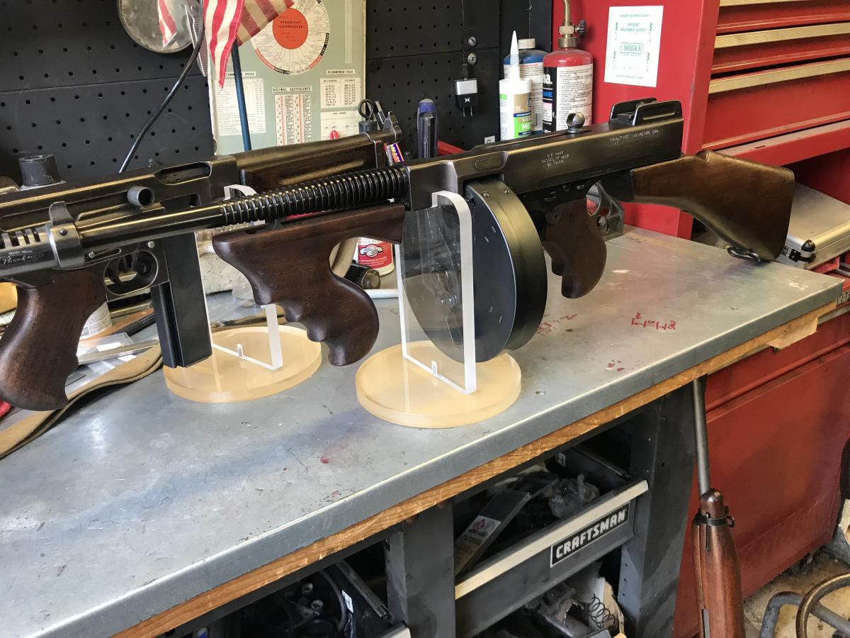Made some Thompson Stands today - Thompson Submachine Gun Message Board ...