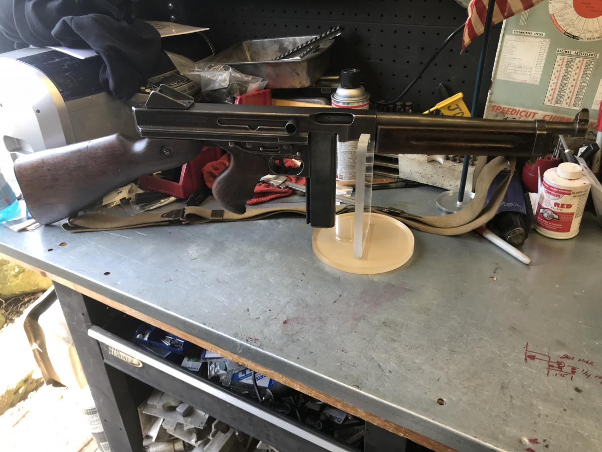 Made some Thompson Stands today - Thompson Submachine Gun Message Board ...