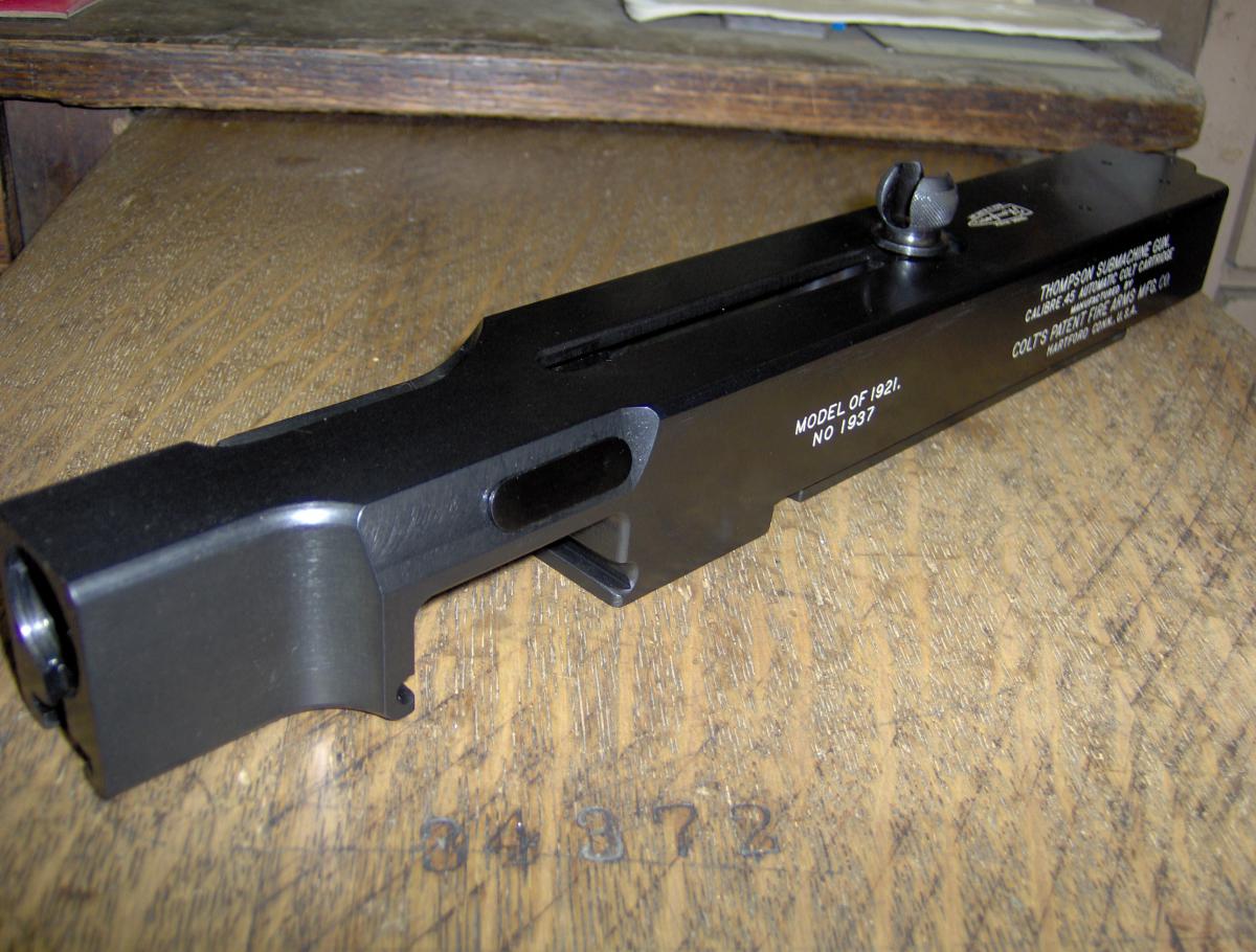 Installing a Green Mountain Barrel on my 1927a1 - Thompson Semi-Auto ...