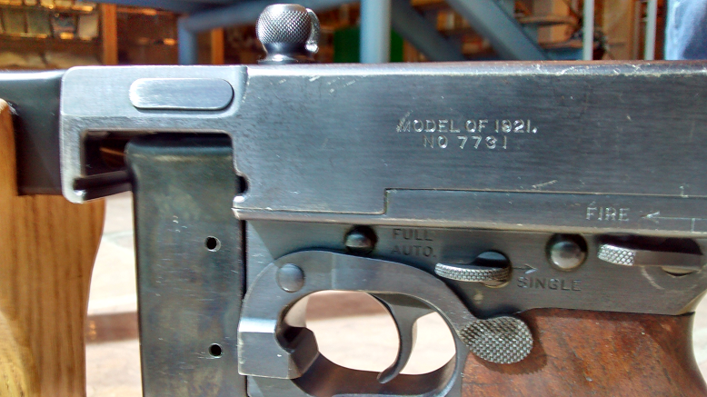 Dillinger's Thompsons, captured in Tucson, 1934 - Thompson Submachine ...