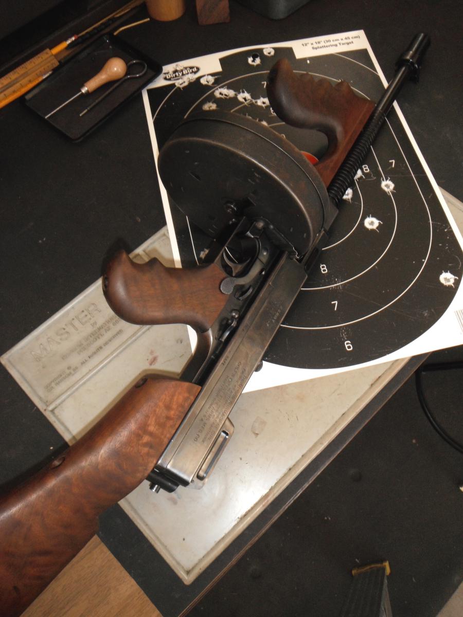 1928 With Dan Block wood - Thompson Submachine Gun Message Board ...