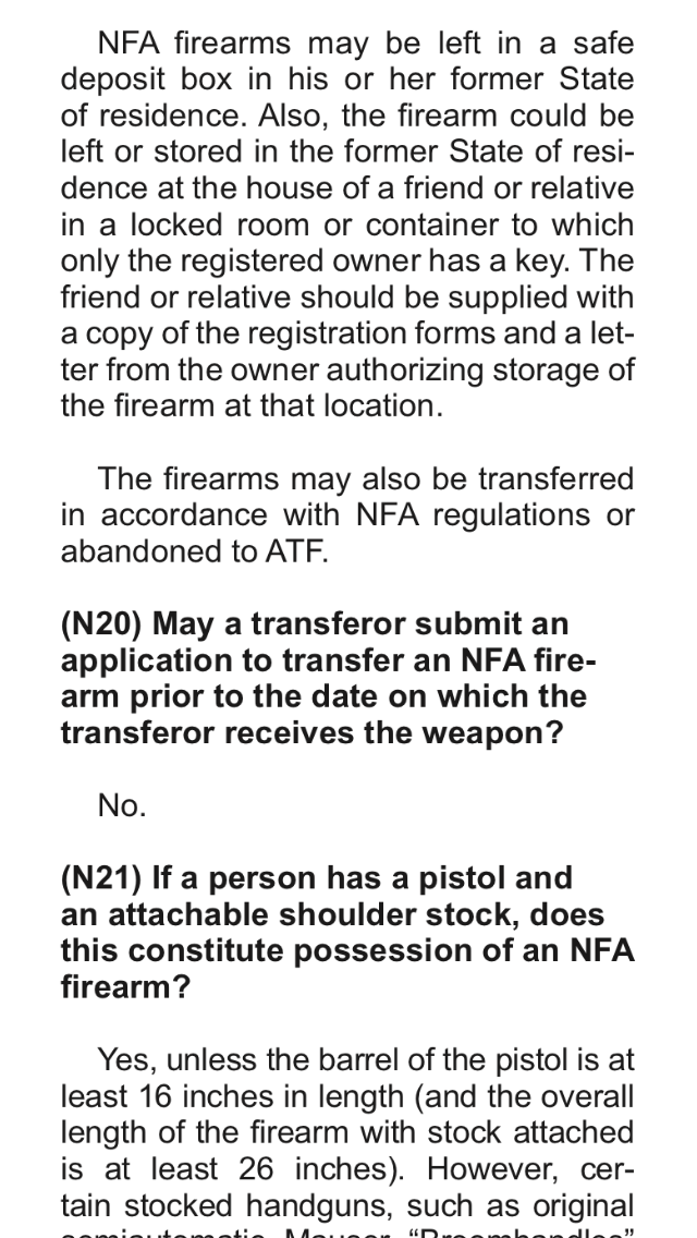 Who can legally have access to your NFA items? - Page 2 - Thompson ...