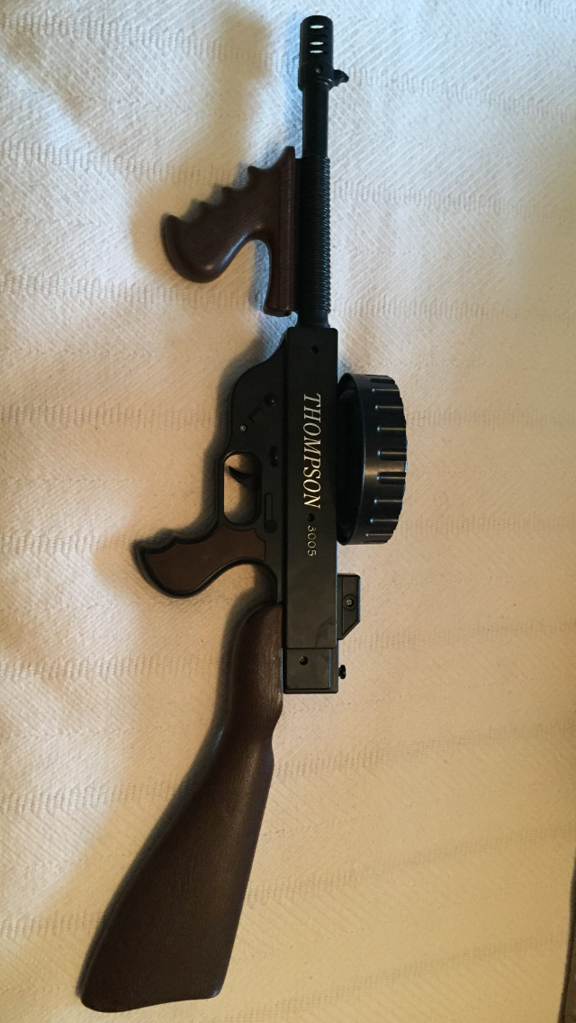 Thompson Toy Gun Question - Thompson Submachine Gun Message Board ...