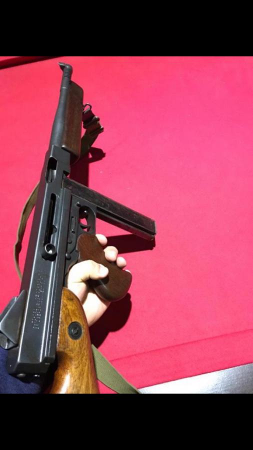 M1A1 with weird barrel - Thompson Submachine Gun Message Board ...