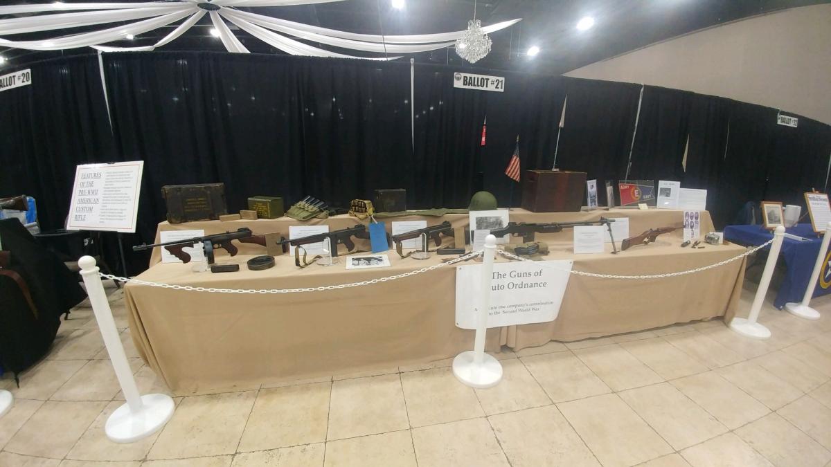 The Guns of Auto Ordnance at OGCA - Thompson Submachine Gun Message ...