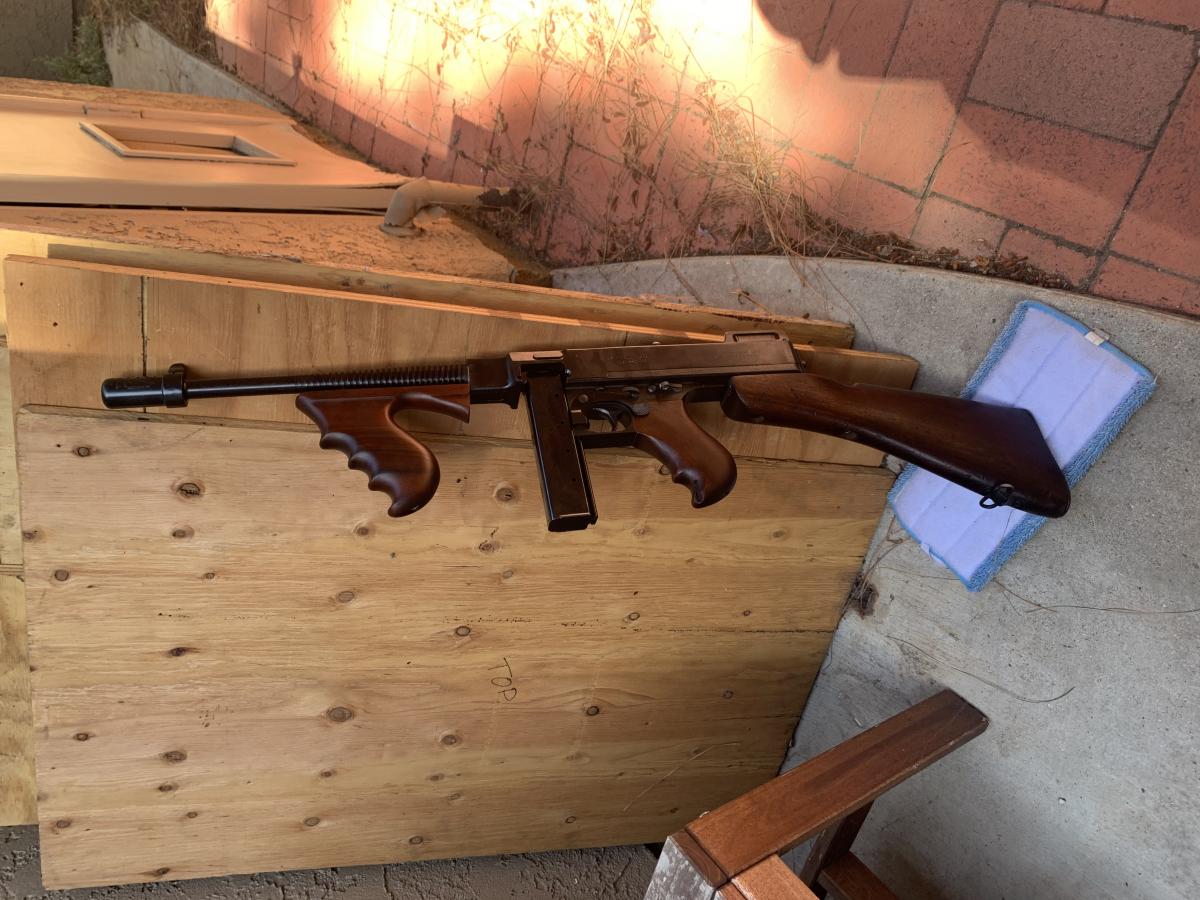 Reproduction vertical foregrip 1928a1 - Thompson Submachine Gun Message ...