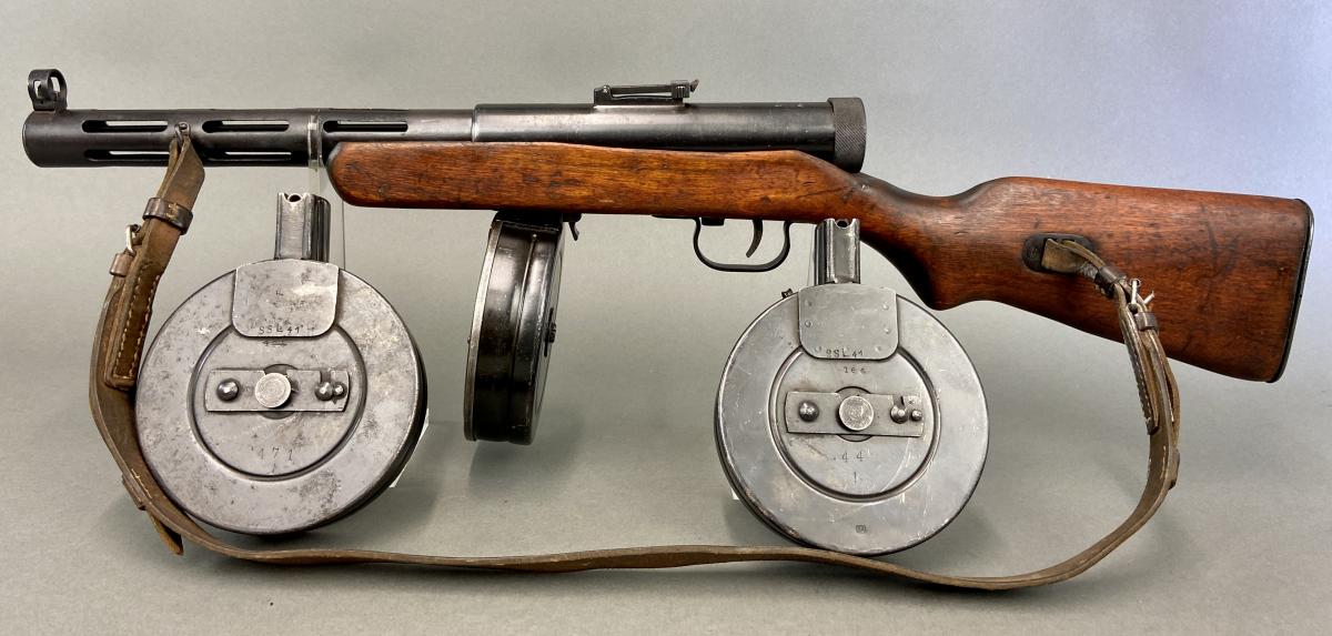 How rare is a fully transferable PPD 34/38? - Russian Submachine Gun ...