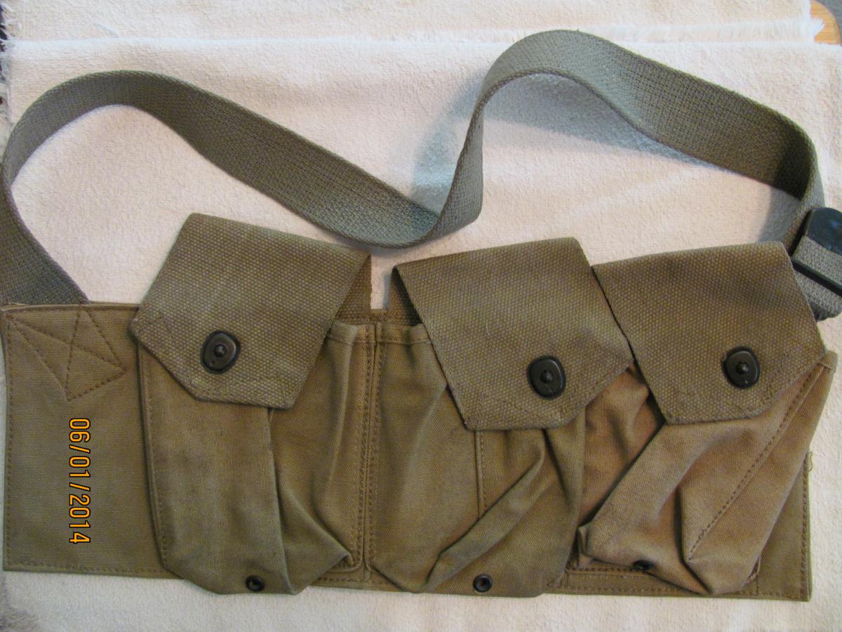 BAR assistant gunner bandoleers - Browning Message Board (Full Auto ...