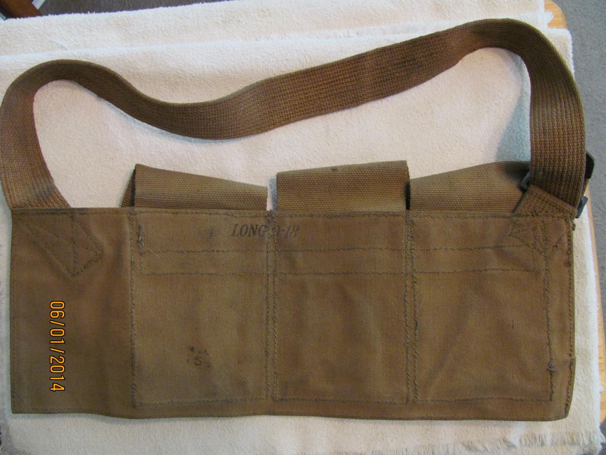 BAR assistant gunner bandoleers - Browning Message Board (Full Auto ...