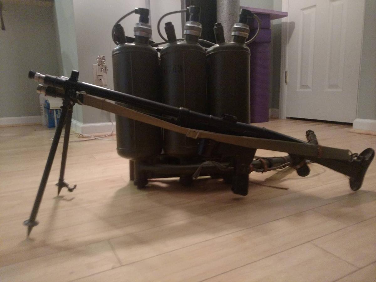 Type 74 - Military Flamethrower, Rocket Launcher, and Other Weapon ...