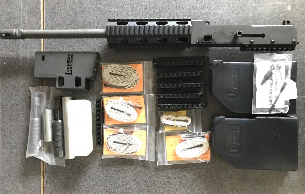 Lakeside Machine Razorback .22 belt feed system - Class III Forum ...