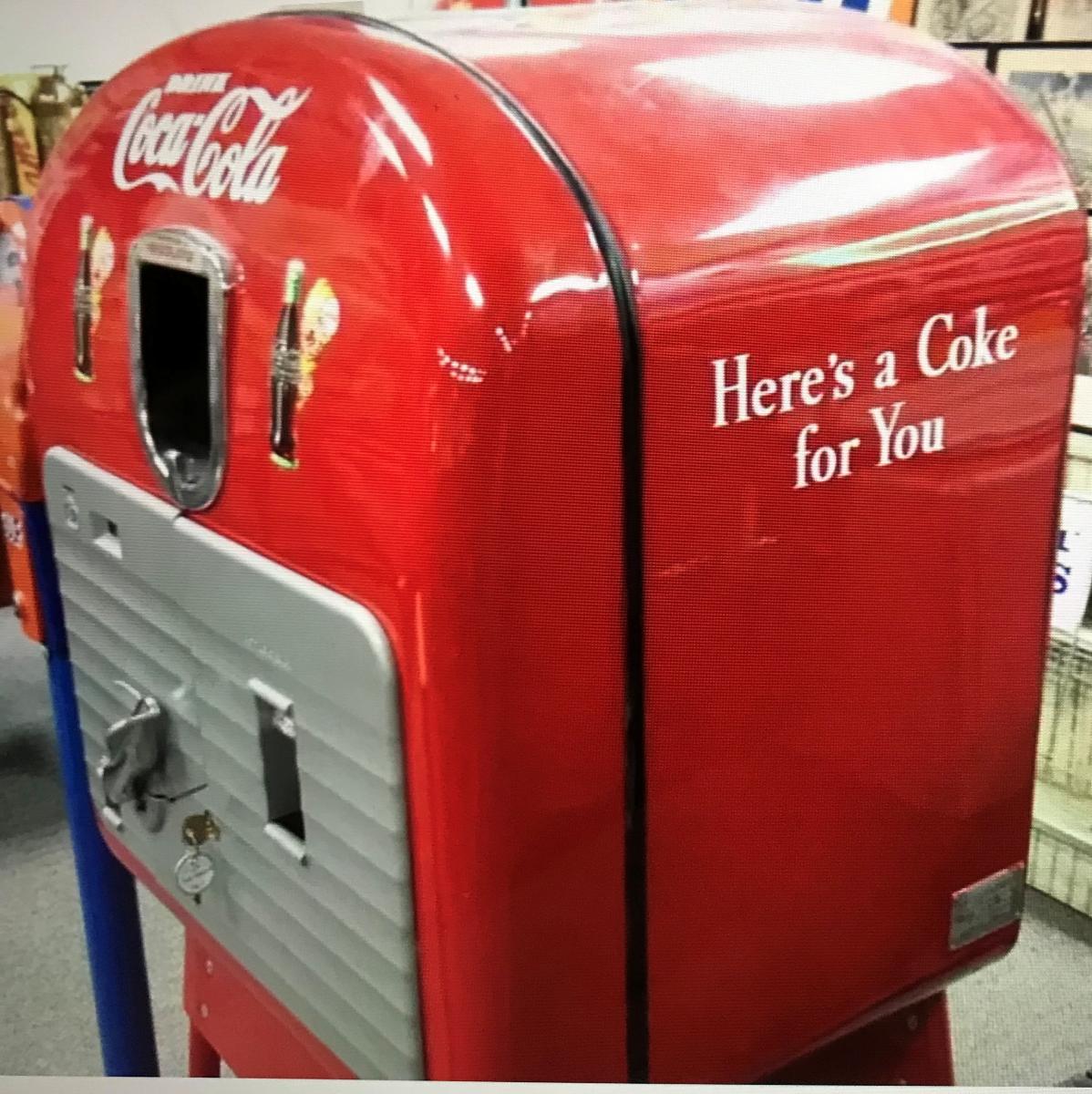 Model 27A Coke Drum Rotating Dispenser - Thompson Submachine Gun ...