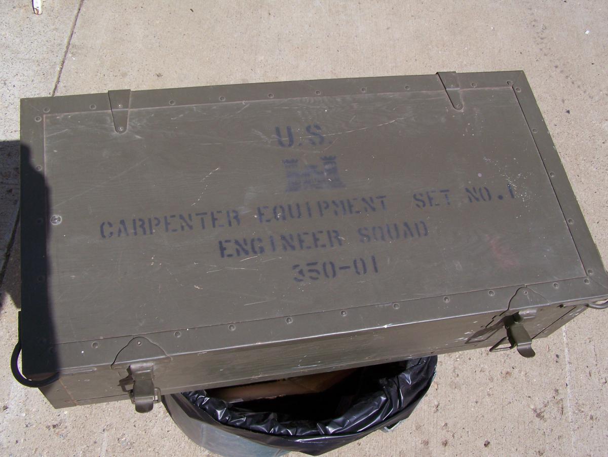 Original USMC Thompson SMG Transit Chest Restoration - Thompson ...