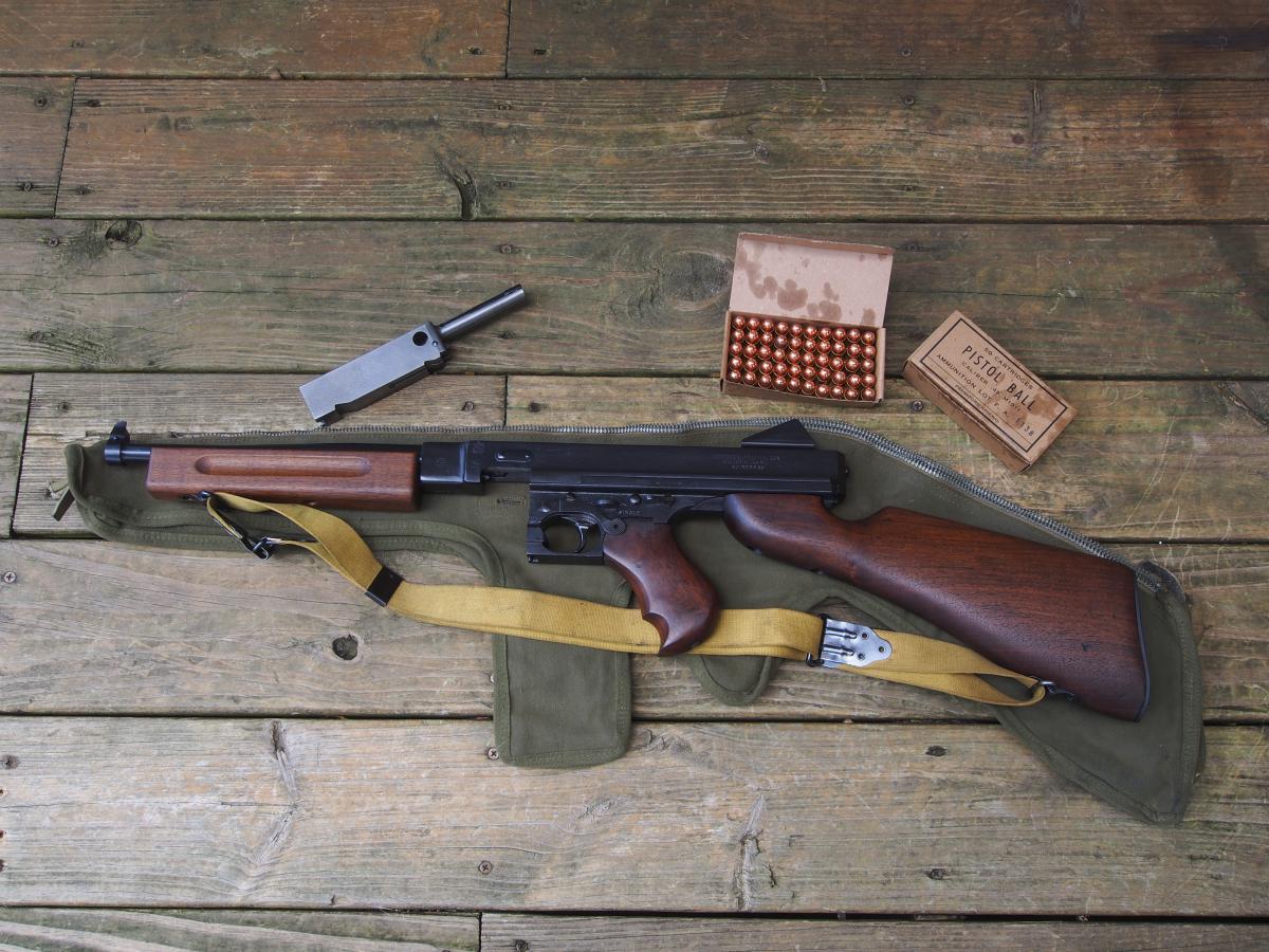 Rust's Savage Model M1 Serial #508869.... - Thompson Submachine Gun ...