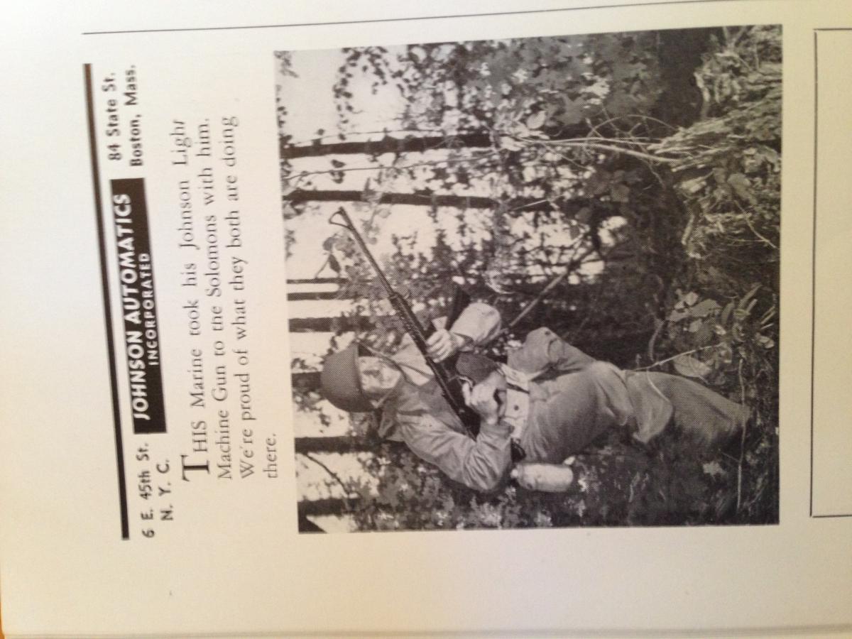WW2 Johnson Ad - Johnson Rifle and Light Machine Gun Forum ...