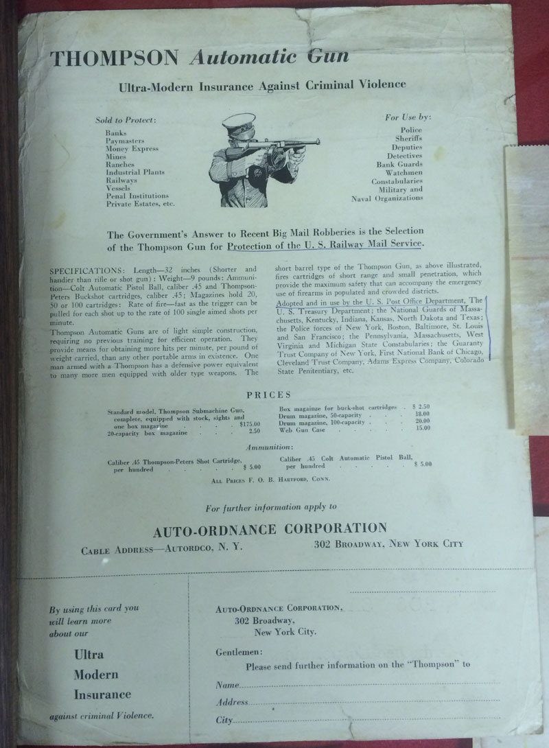 Post Office/Marine Corps Thompsons - Page 2 - Thompson Submachine Gun ...