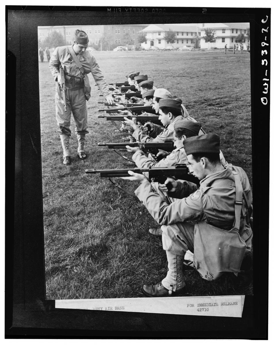 WWII Army Airfields Training With The Thompson 5 Photographs - Thompson ...
