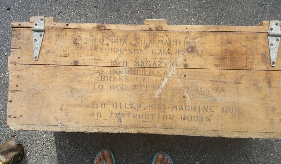 10 Thompson WWII Crate Available for $400 Plus Shipping - Thompson ...