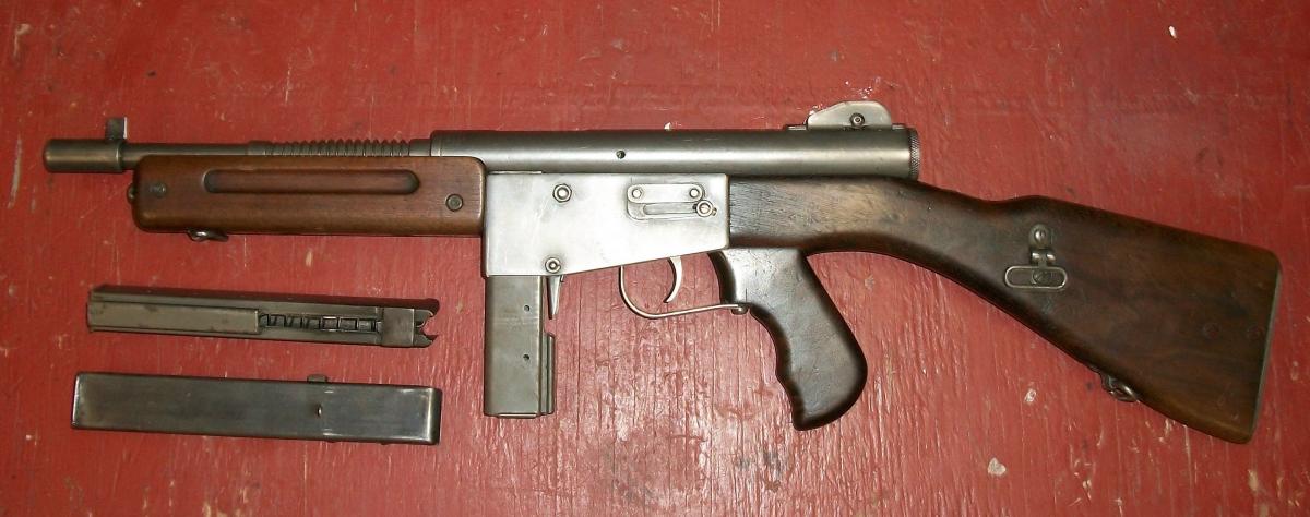 Ingram M6 with custom fore end. - The Ingram Model 6 SMG Message Board ...